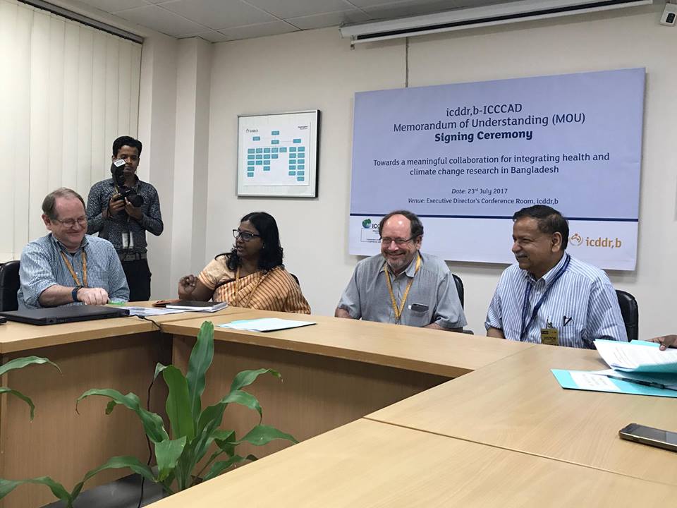 International Centre for Climate Change and Development(ICCCAD) signs ...