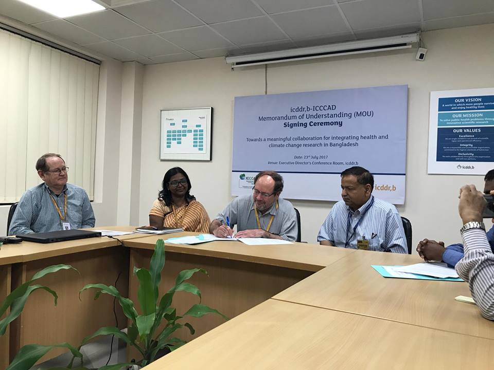 International Centre for Climate Change and Development(ICCCAD) signs ...